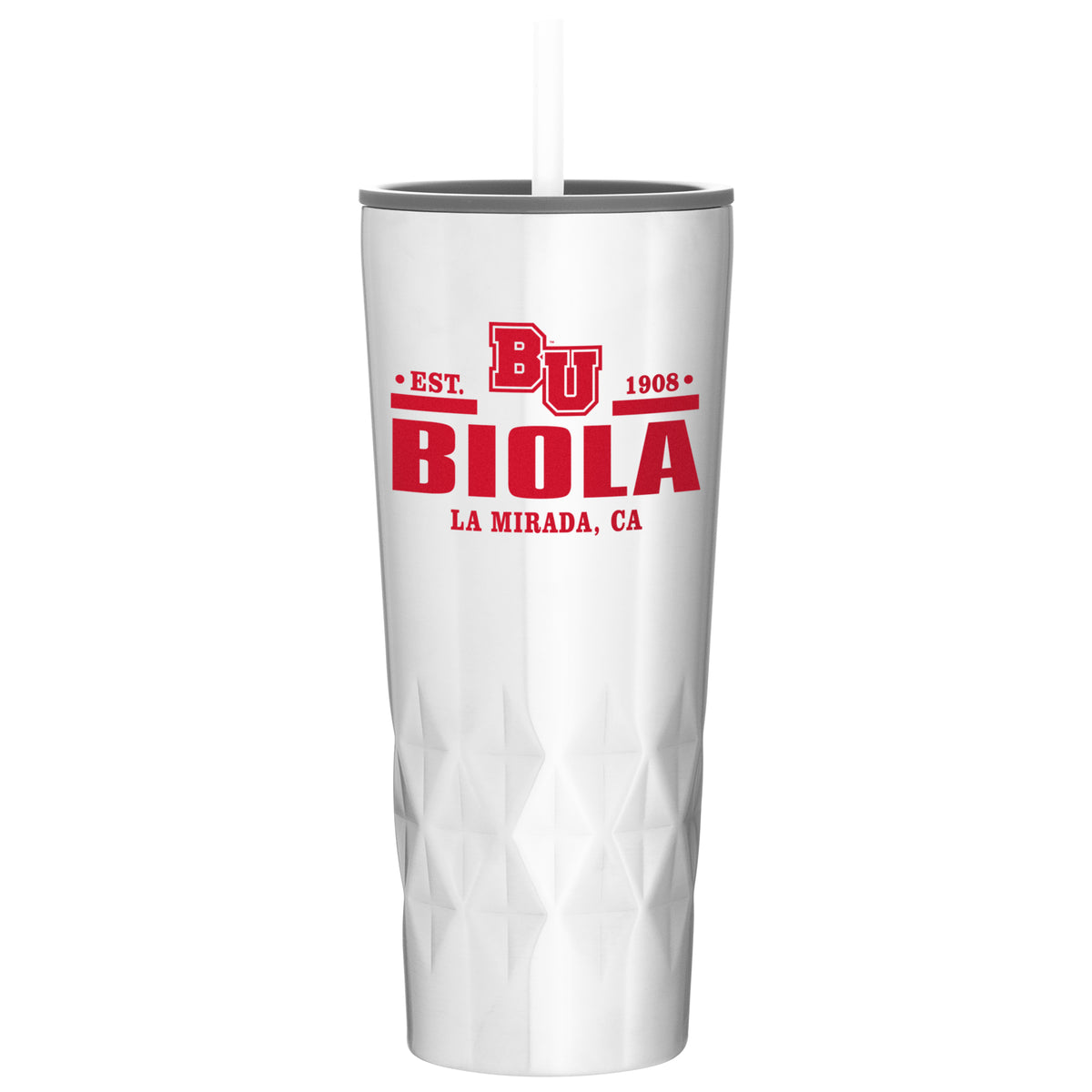 Triad Travel Tumbler | Silver – Biola University Campus Store