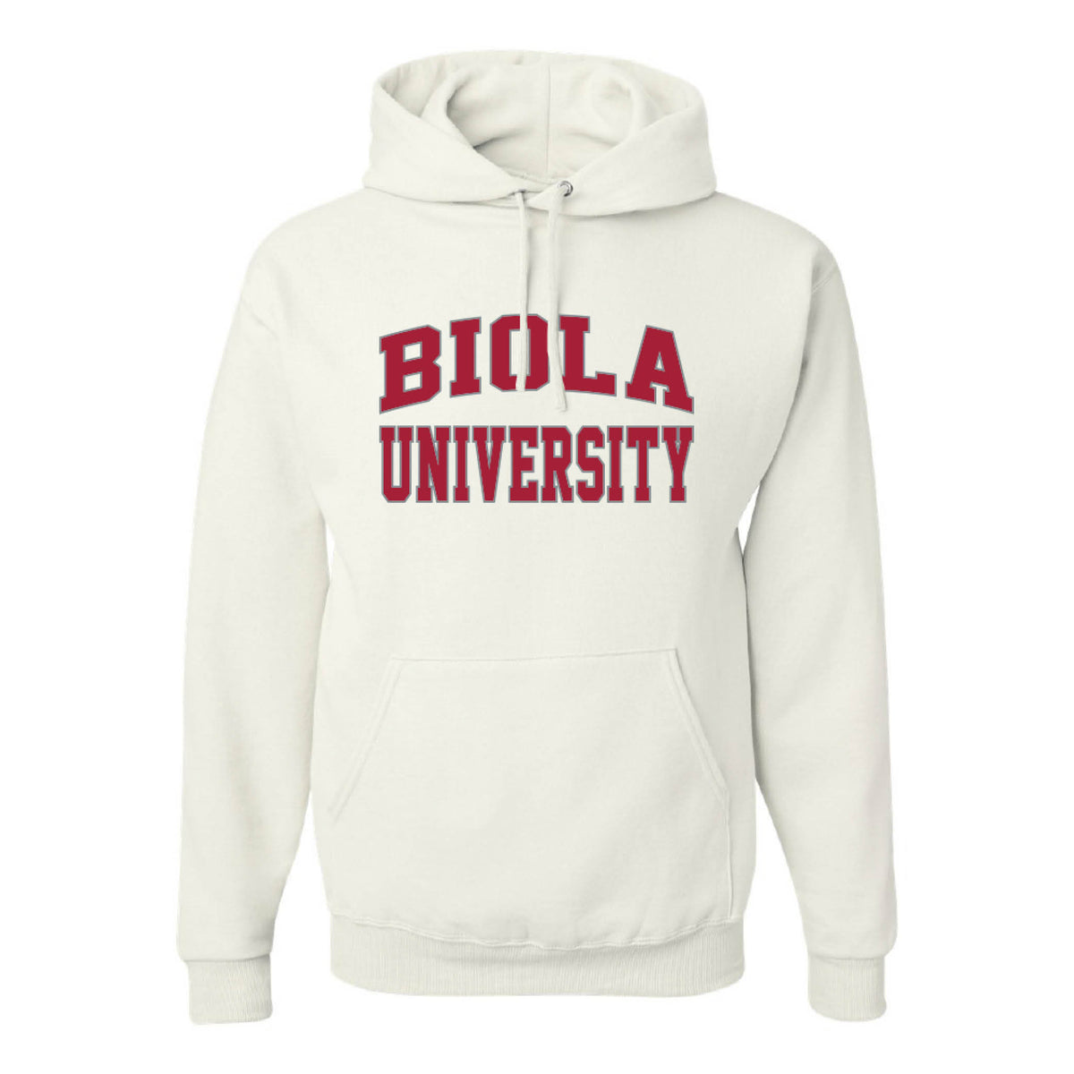 Core Hooded Sweatshirt, White - Biola Campus Store – Biola University ...